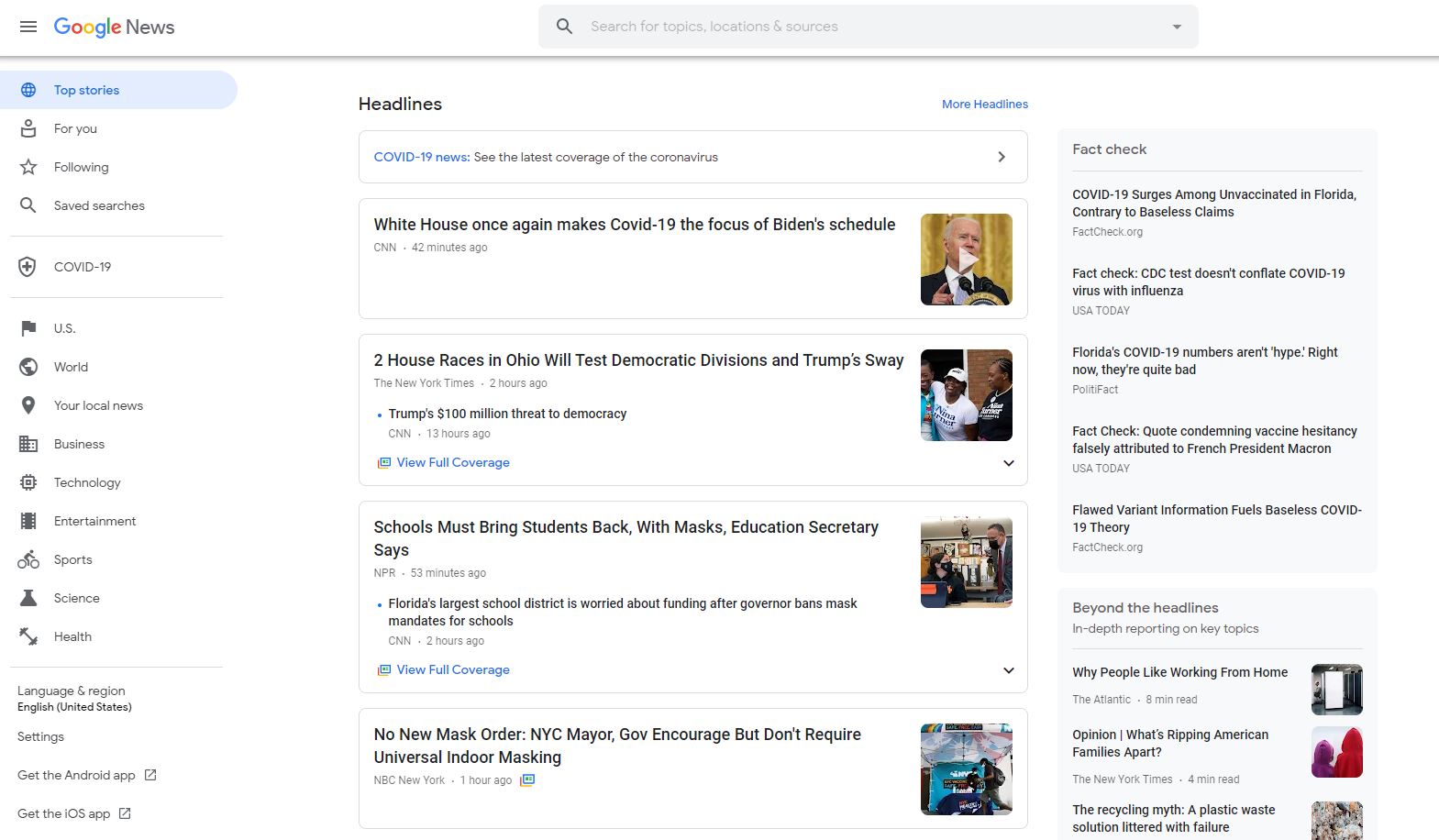 How to Get Google News RSS Feeds